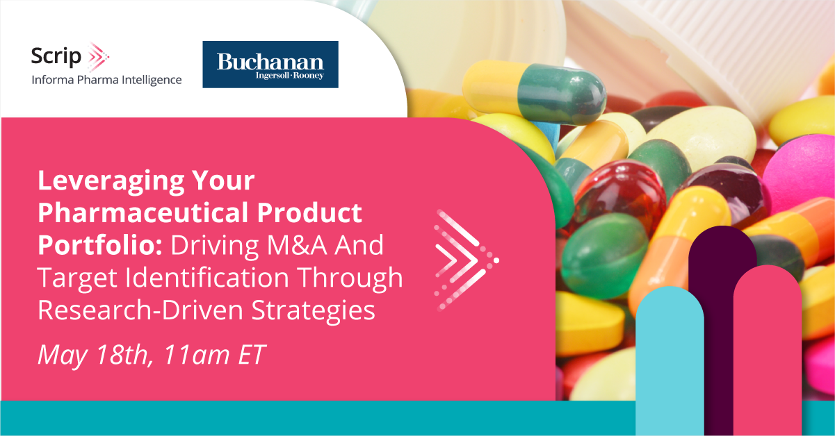 Register Today! Leveraging Your Pharmaceutical Product Portfolio